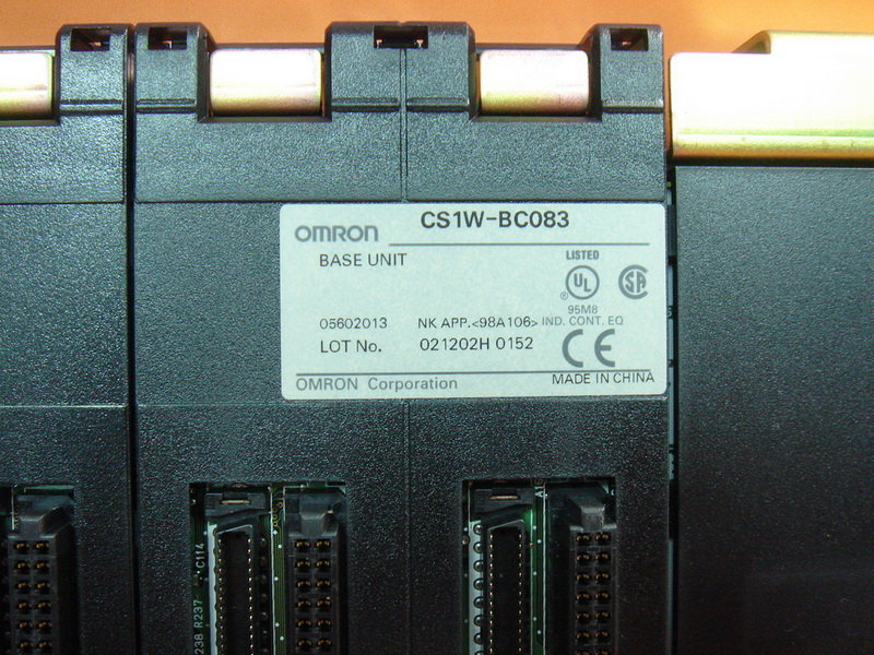Omron Cs1w Bc083 Base Unit 裕益科技自動化設備可程式編碼器plc分散式控制系統dcs